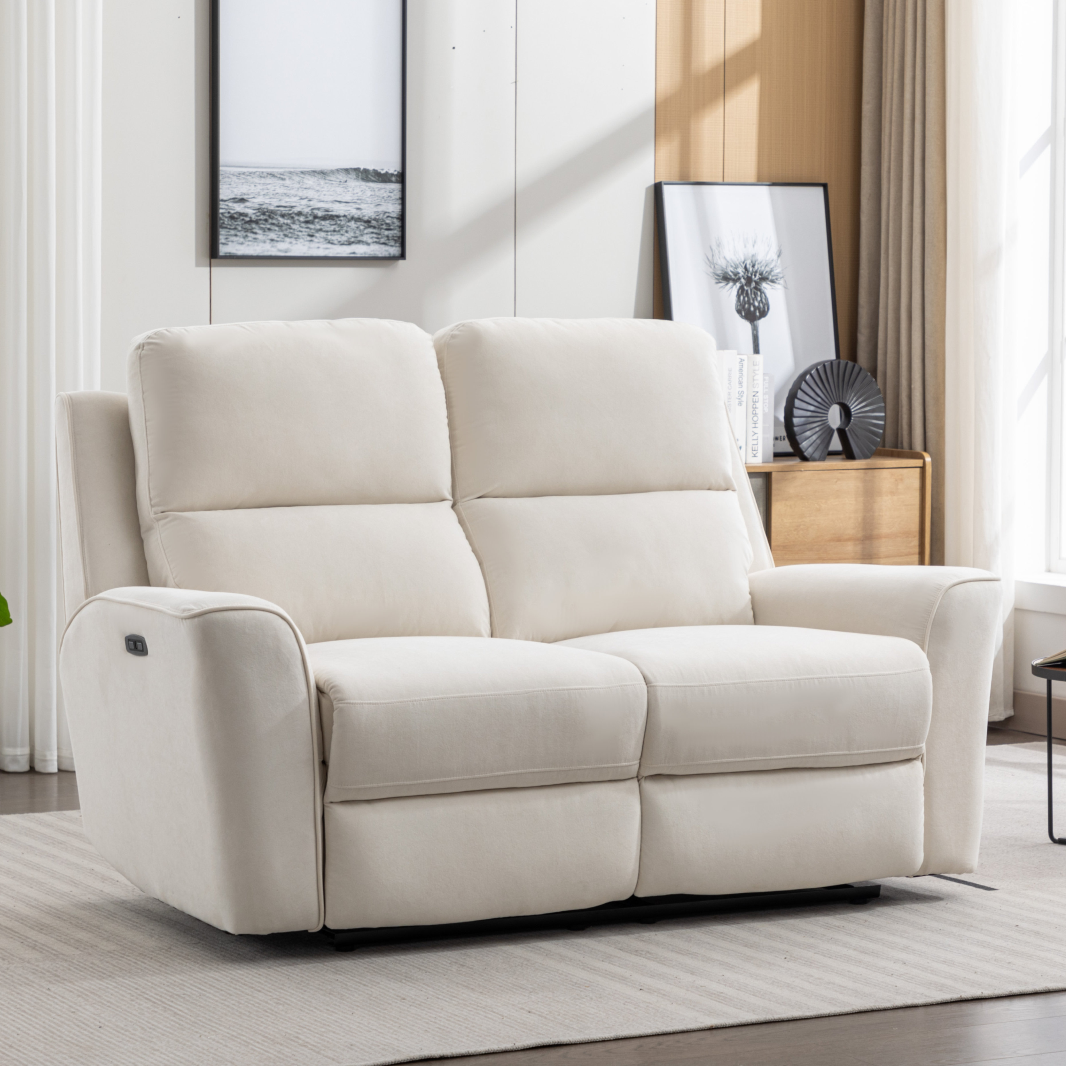 Latitude Run® 63.8" Wide Microfiber Upholstered Zero Clearance Recliner ...