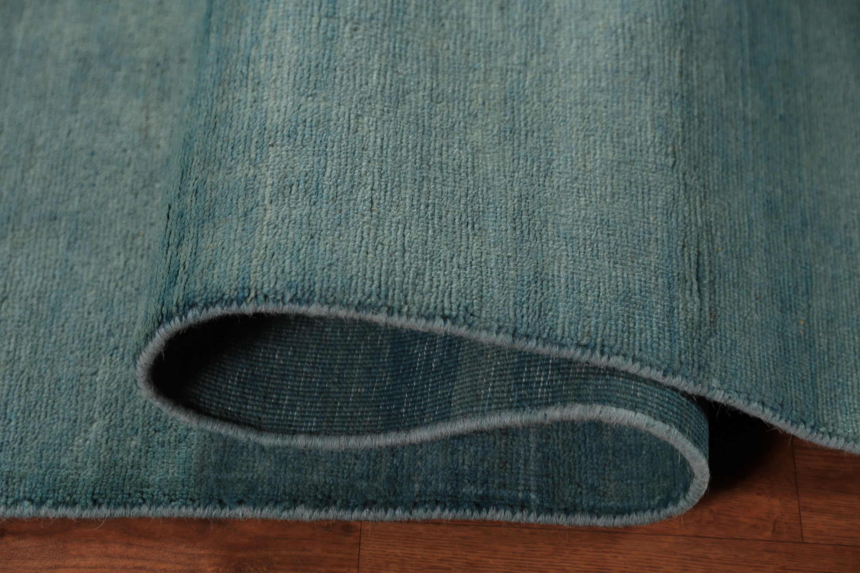 Hokku Designs Modern Aqua Gabbeh Oriental Area Rug 6x8 | Wayfair