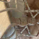 Dovetail Furniture Merak 84-Inch Rectangular Reclaimed Pine Dining ...