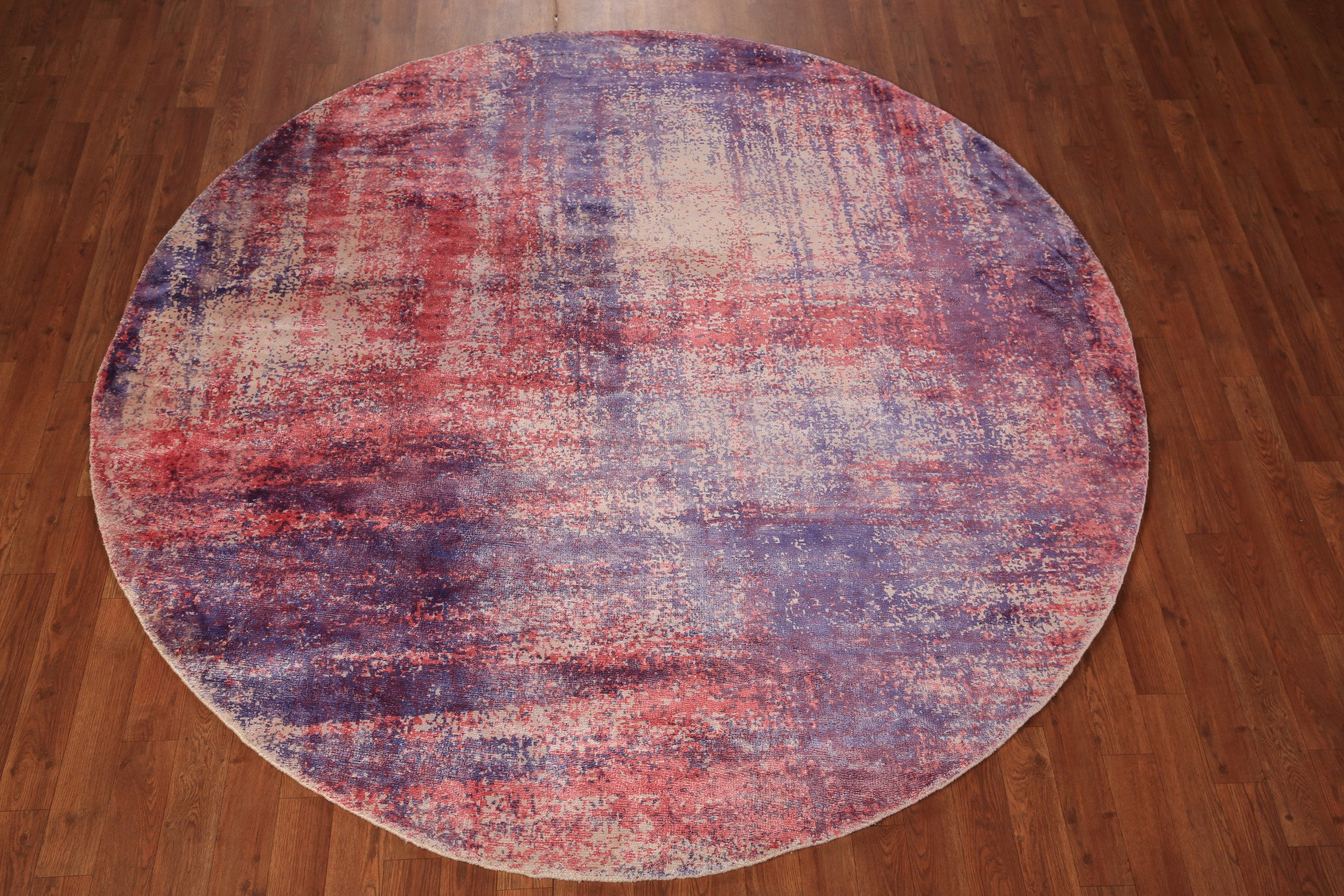 17 Stories Contemporary Abstract Round Area Rug | Wayfair