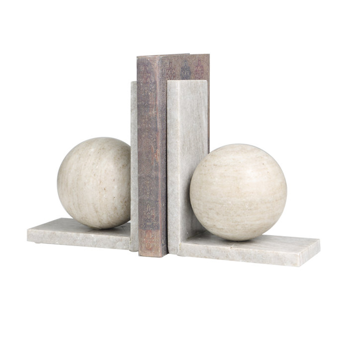 Birch Lane™ Modern & Contemporary Marble Bookends & Reviews | Wayfair