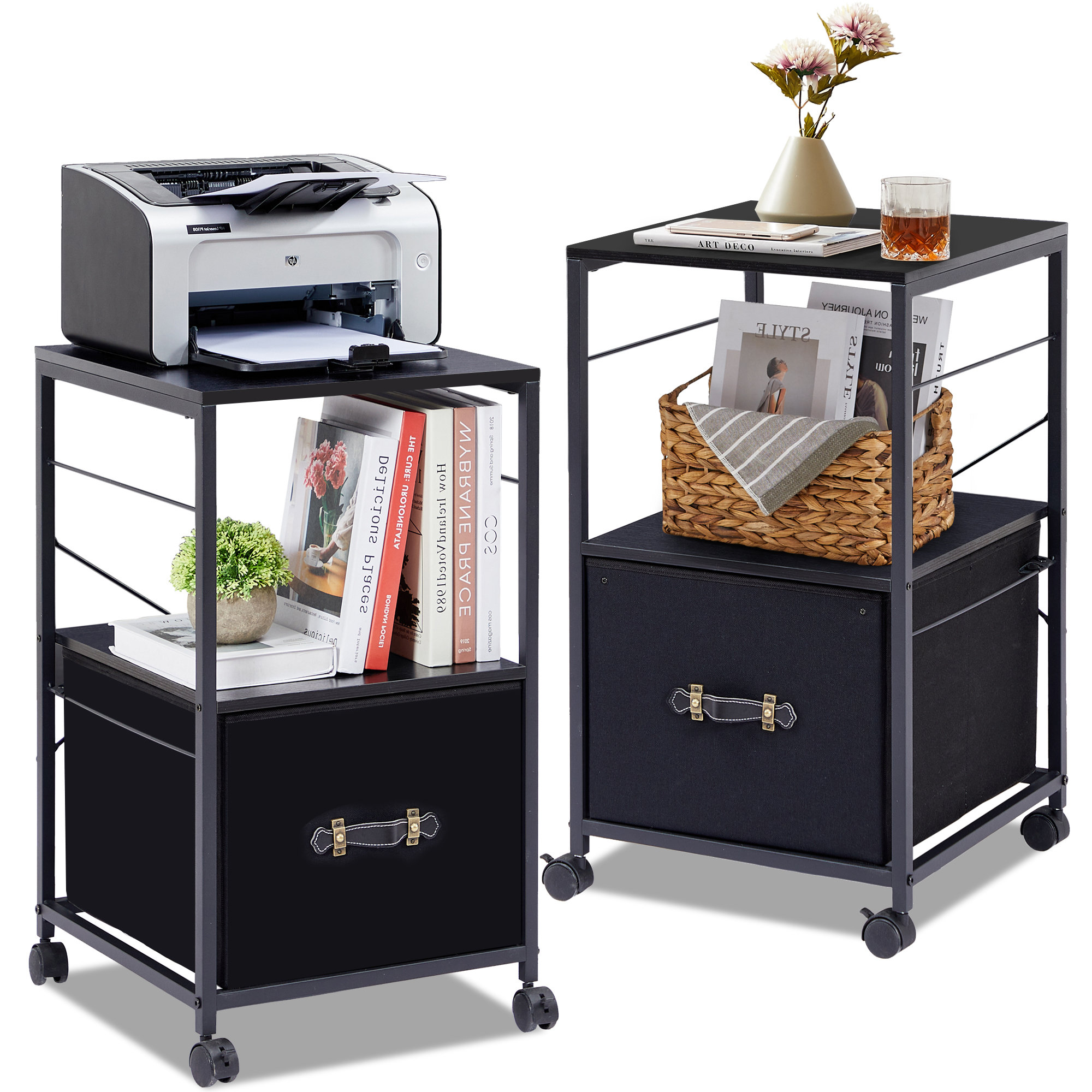 Ebern Designs Vanderveldt 1-Drawer Mobile Filing Cabinet - Wayfair Canada