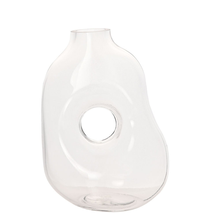 Metro Lane Denitra Handmade Glass Table Vase | Wayfair.co.uk