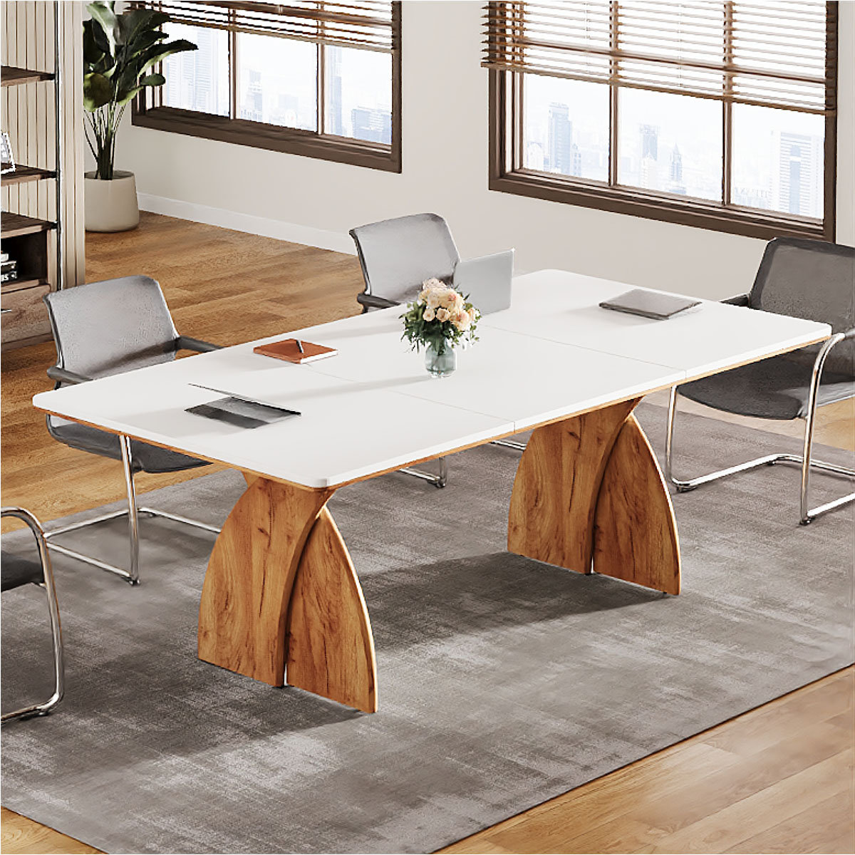 Union Rustic 70.87'' Rectangular Conference Table - Wayfair Canada