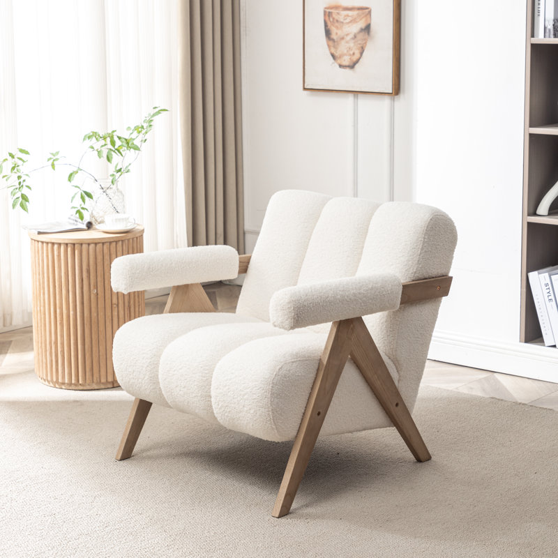 George Oliver Chenice Upholstered Armchair & Reviews - Wayfair Canada