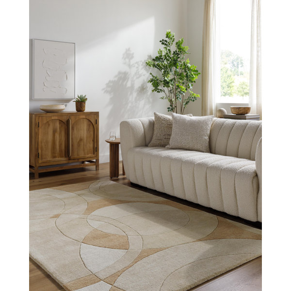 Orren Ellis Forum Hand Made Rug | Wayfair