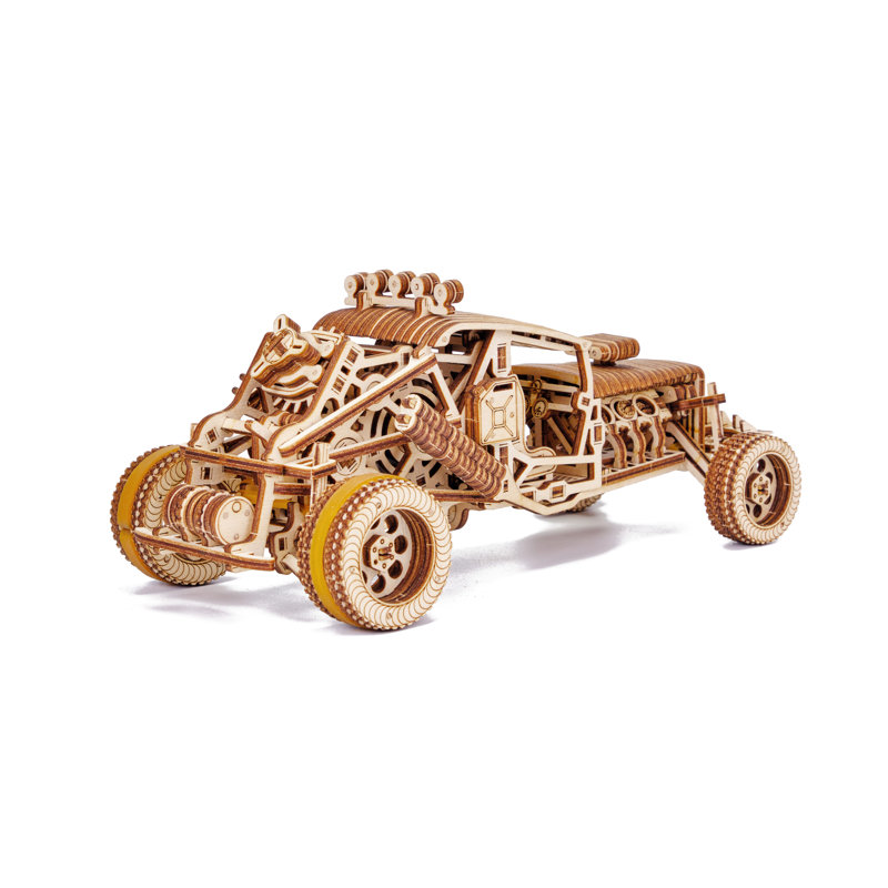 Wood Trick Mad Buggy Wooden 3D Mechanical Model Kit Puzzle | Wayfair