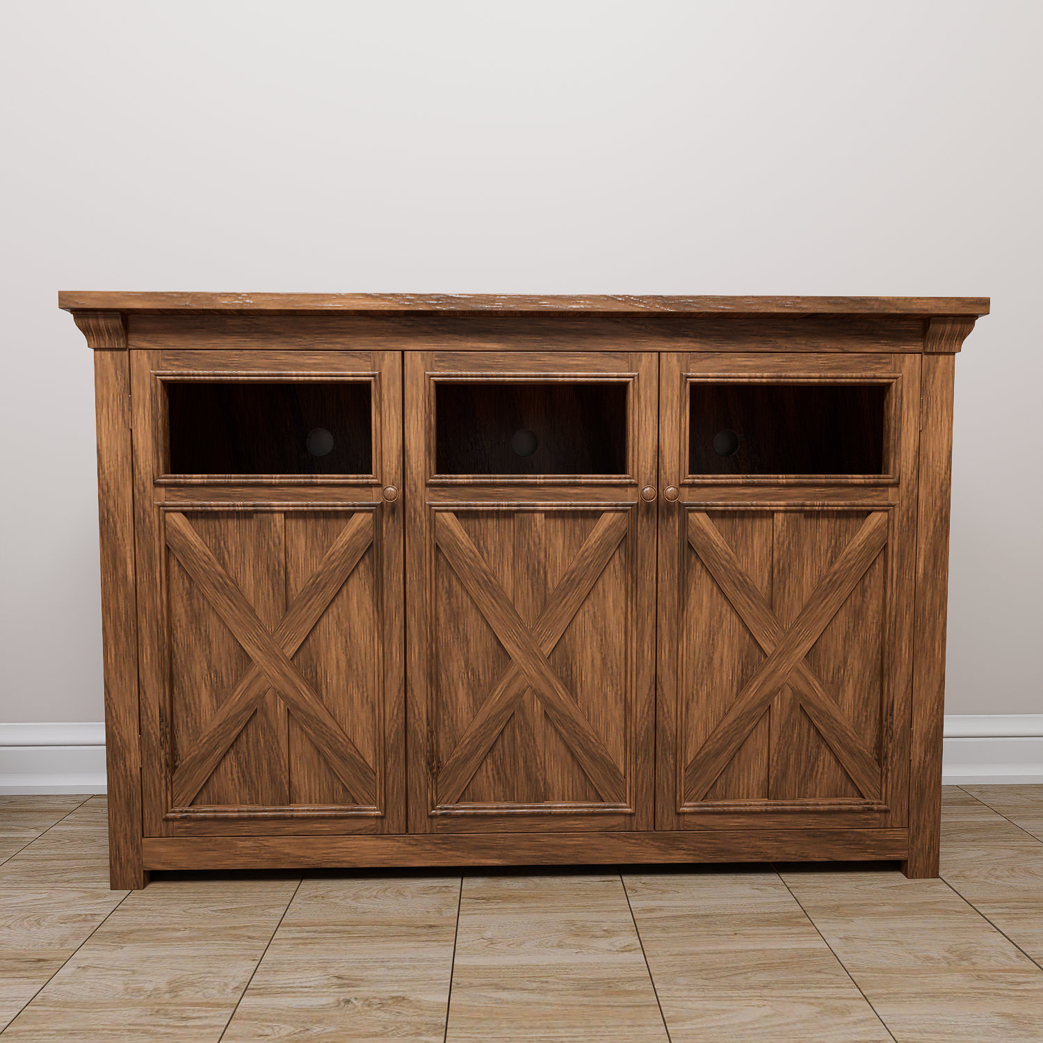 Rosalind Wheeler 3 Door Cabinets Farmhouse Buffets Sideboards Farmhouse ...