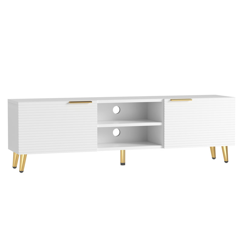 Mercer41 Tramain 57.8'' TV Stands Media Console & Reviews | Wayfair