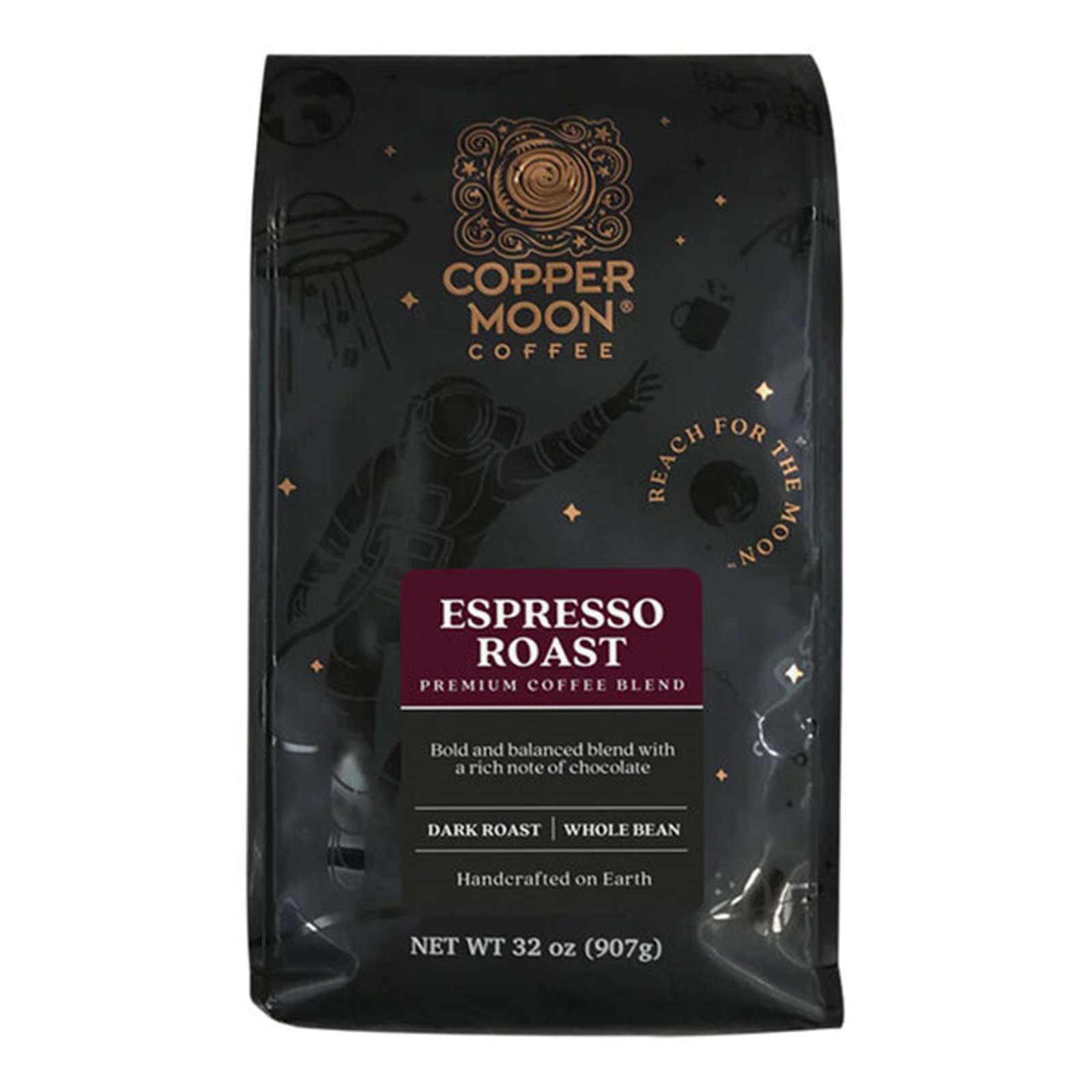 FixtureDisplays Copper Moon Espresso Roast WhoLe Bean Coffee 2 Lb . WS-110CMWBESPRO | Wayfair