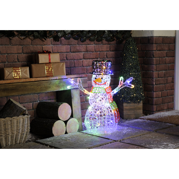 The Seasonal Aisle Snowman Lighted Display | Wayfair.co.uk