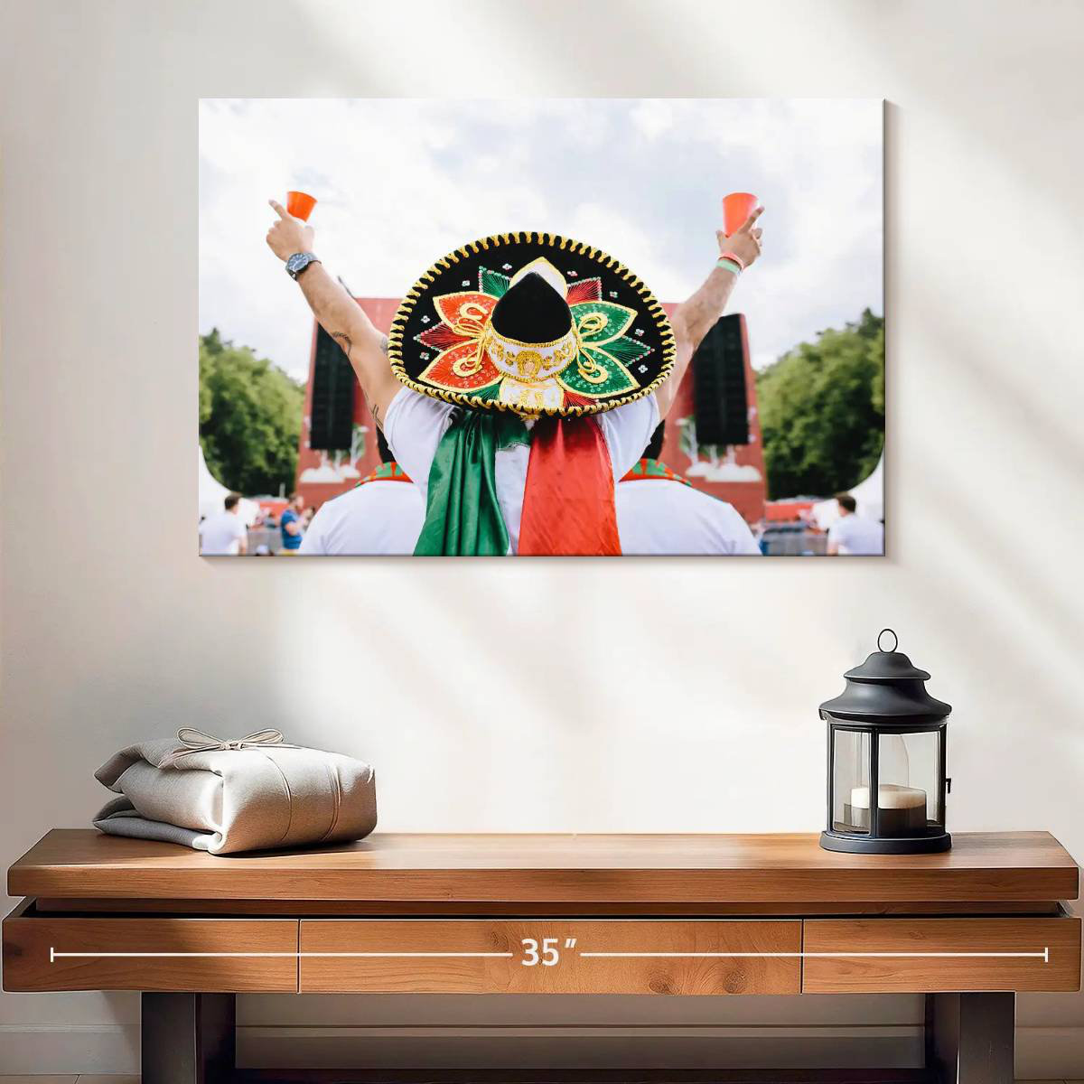 Lark Manor™ Leisha Mexican Fans Rejoicing | Wayfair