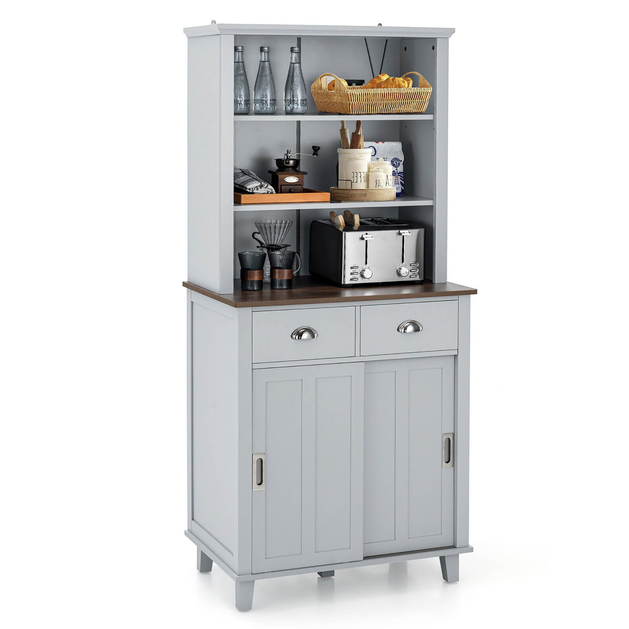 Lark Manor™ Armbrecht 67" Kitchen Pantry & Reviews | Wayfair