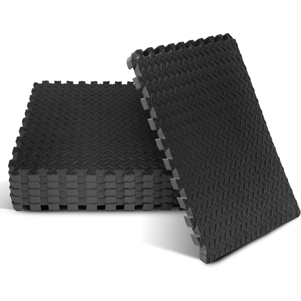 Bme Premium 24" L x 24" W x 0.75" Foam Fitness Flooring, Foam ...