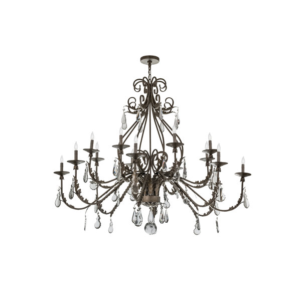 Meyda Lighting 16 - Light Dimmable Classic / Traditional Chandelier ...