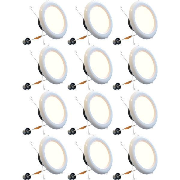 AKIHE Retrofit LED Recessed Lighting 6 Inch, Indirect Light, Dimmable ...