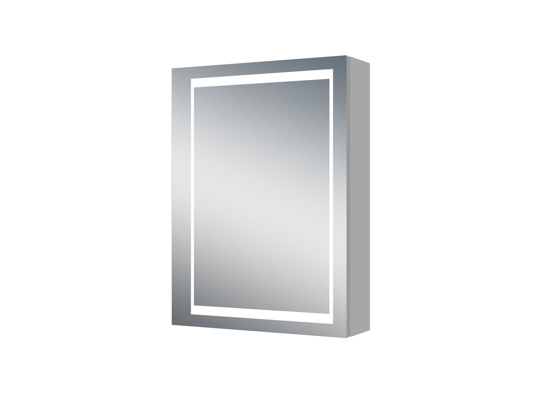 Orren Ellis Kah Beveled Frameless Lighted Vanity Mirror | Wayfair