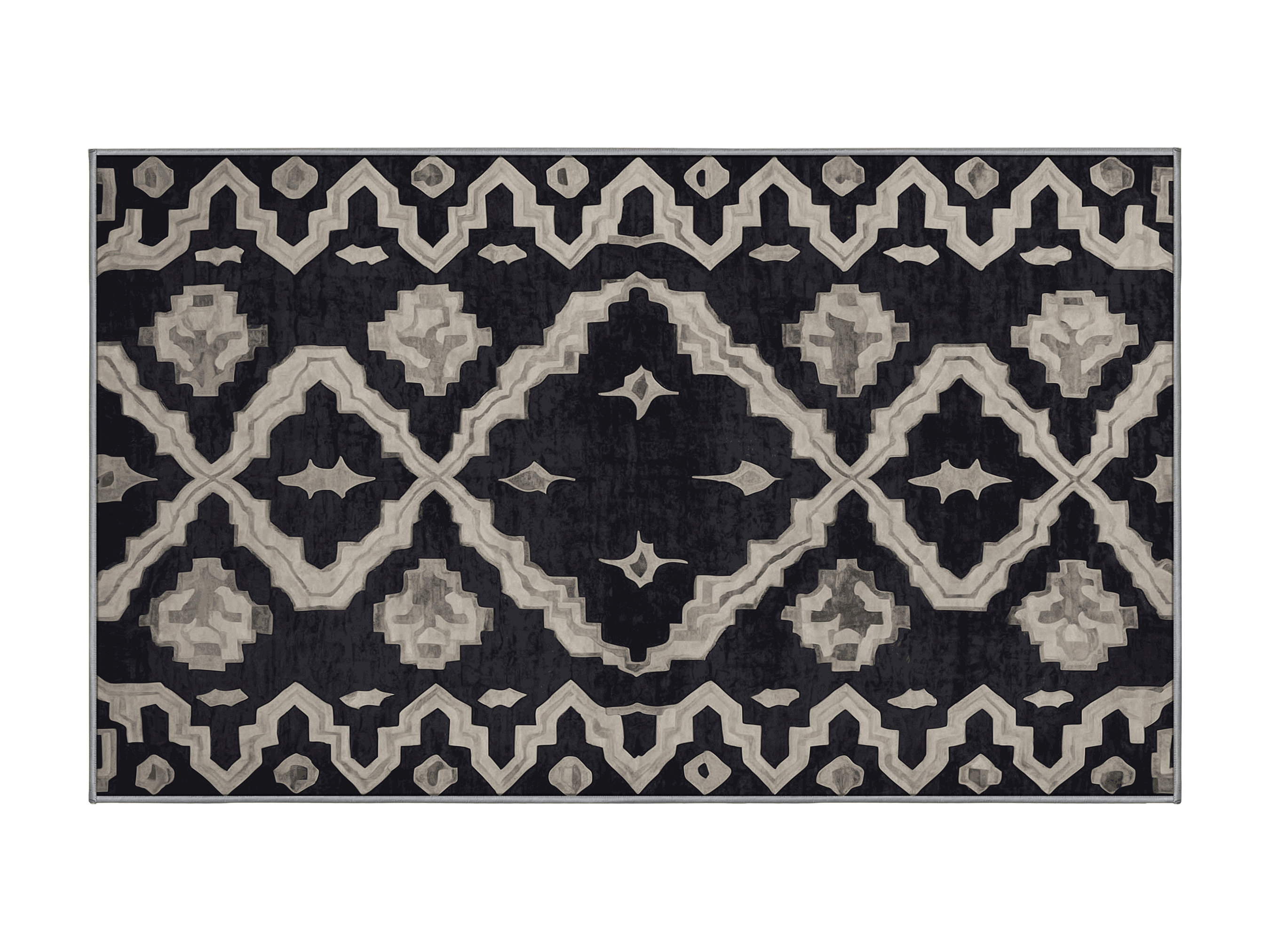 Bungalow Rose Machine Washable Purple Area Rug | Wayfair