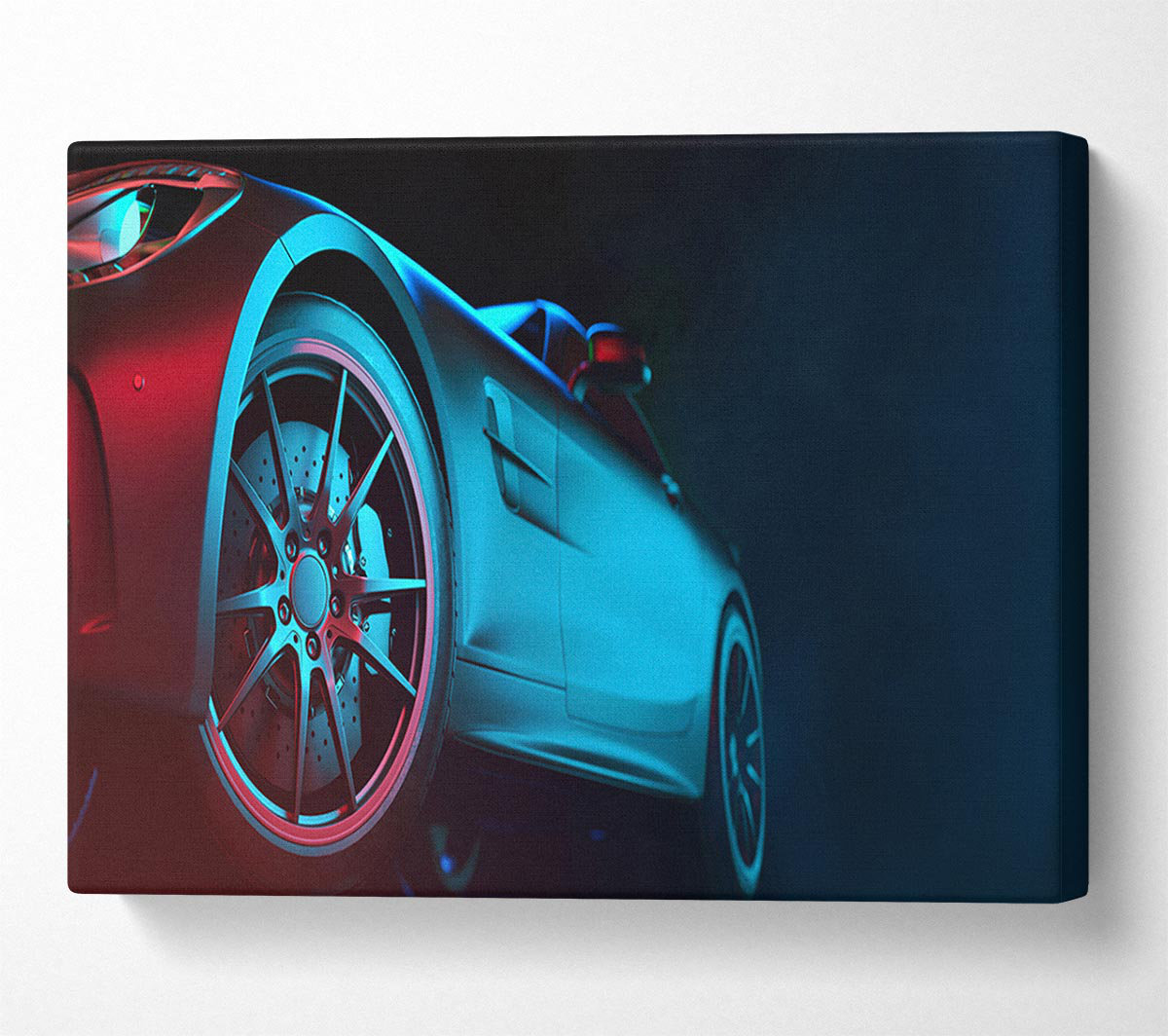 17 Stories Sports Car Stance - Wrapped Canvas Graphic Art | Wayfair.co.uk
