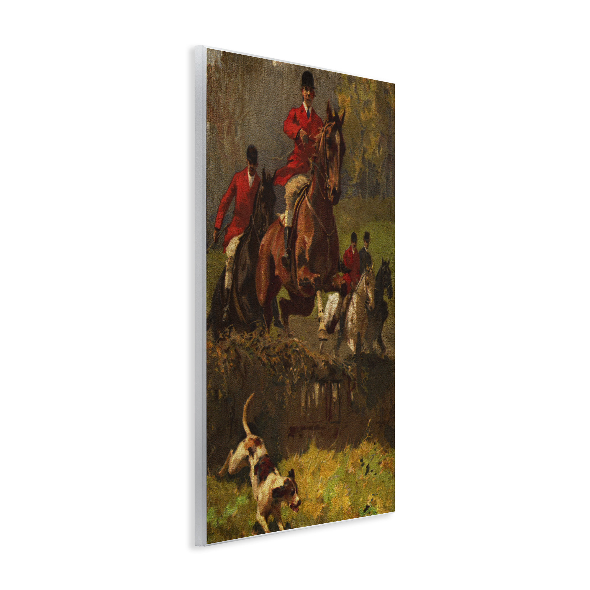 Charlton Home® Classic Hunting Dog Scene Wall Plaque Art by Tina ...