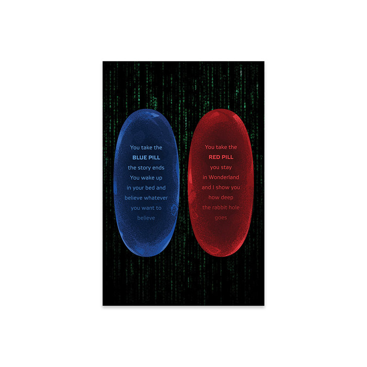 Ebern Designs The Matrix Pills On Plastic / Acrylic by Nikita Abakumov ...