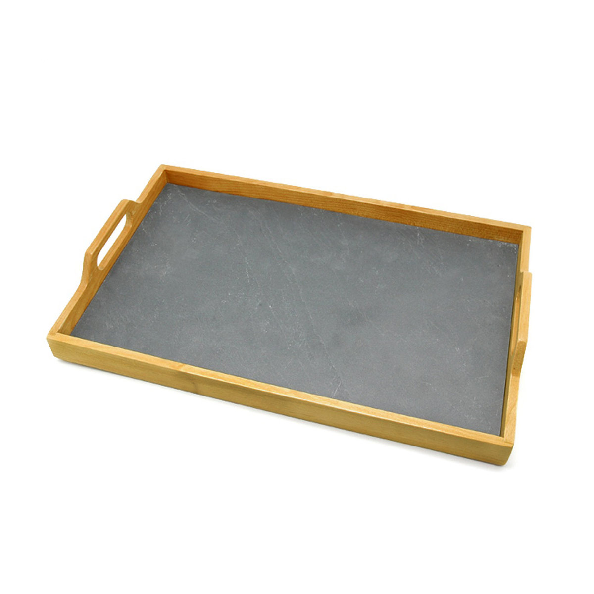 Creative Home Pine Wood with Slate Insert Serving Tray & Reviews | Wayfair