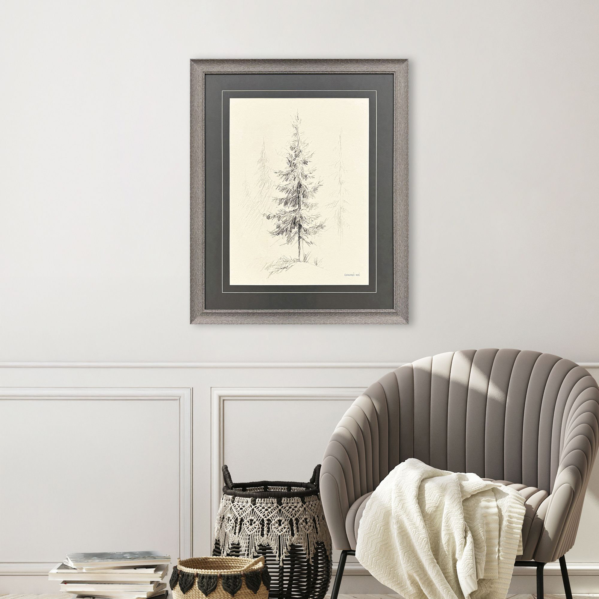 Millwood Pines Elegant Pine I Framed Art | Wayfair