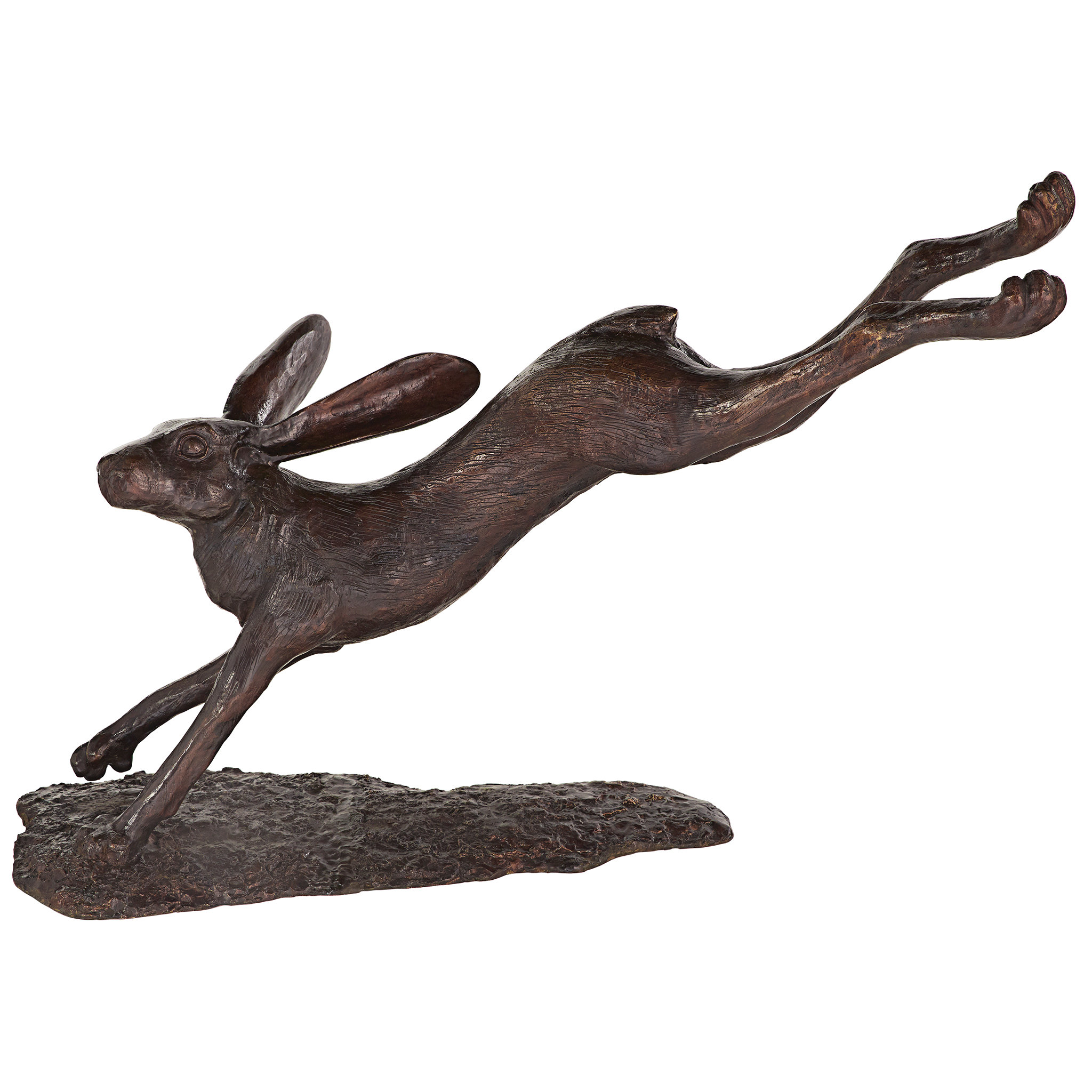 Design Toscano Leaping Hare Garden Statue | Wayfair