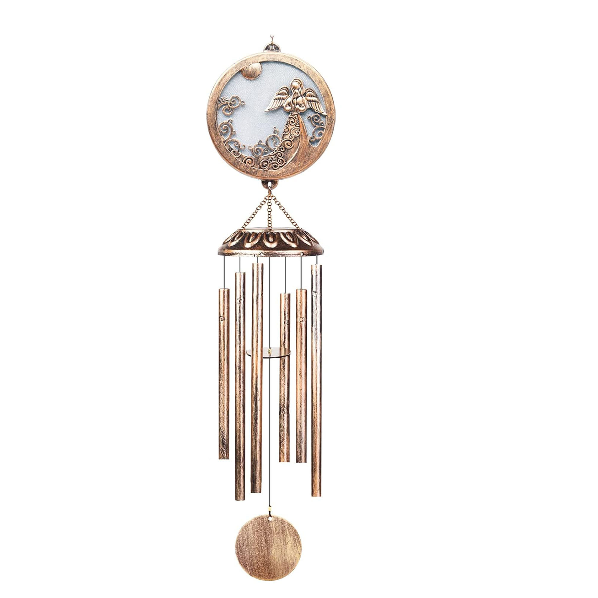 Arlmont & Co. Solar Angel Wind Chimes for Outside-Memorial Wind Chimes ...