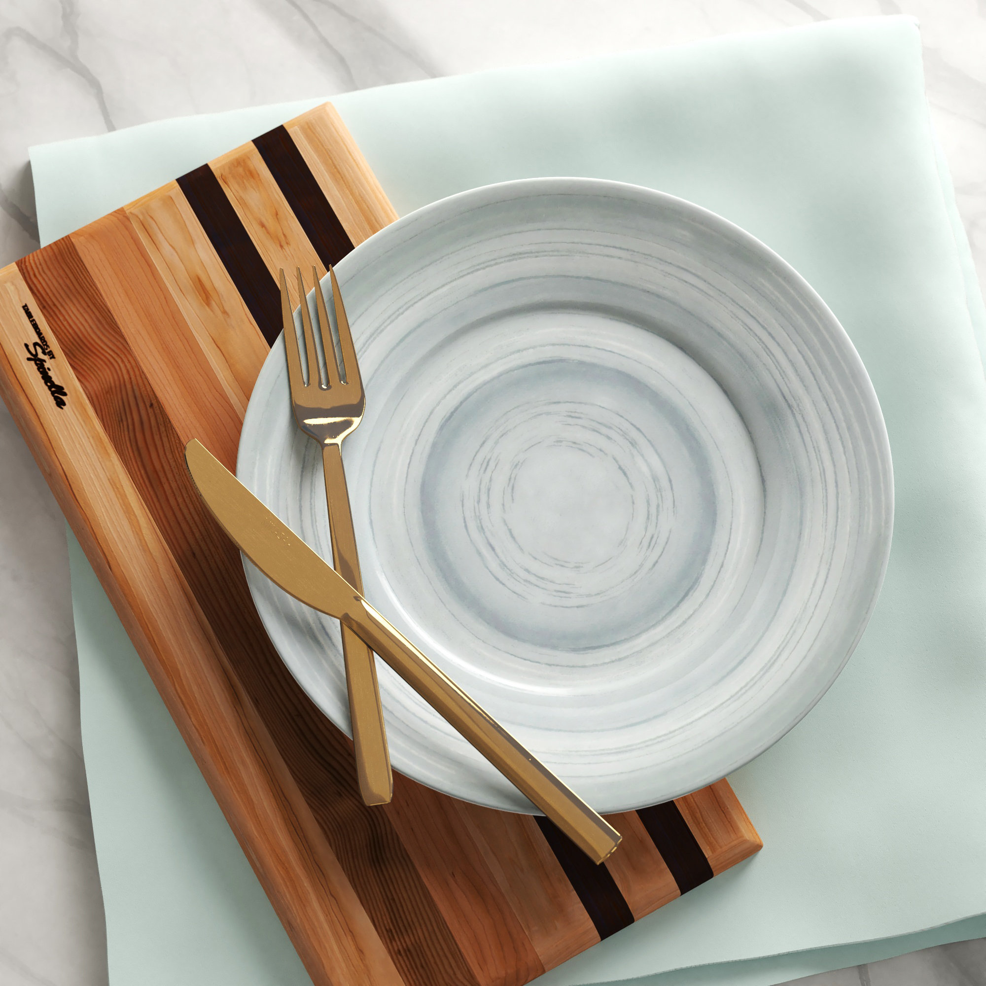 Union Rustic Khila Porcelain China Dinnerware Set - Service for 4 ...