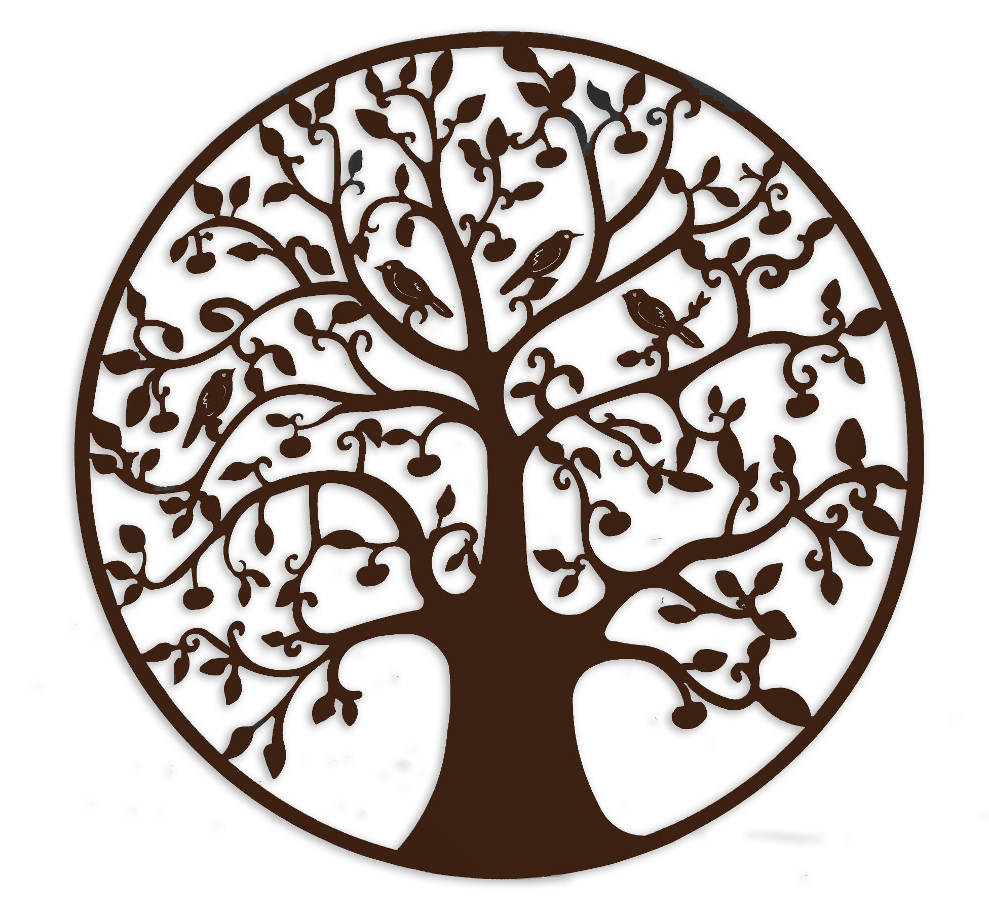 Red Barrel Studio Rustic Metal Tree of Life Wall Décor & Reviews ...