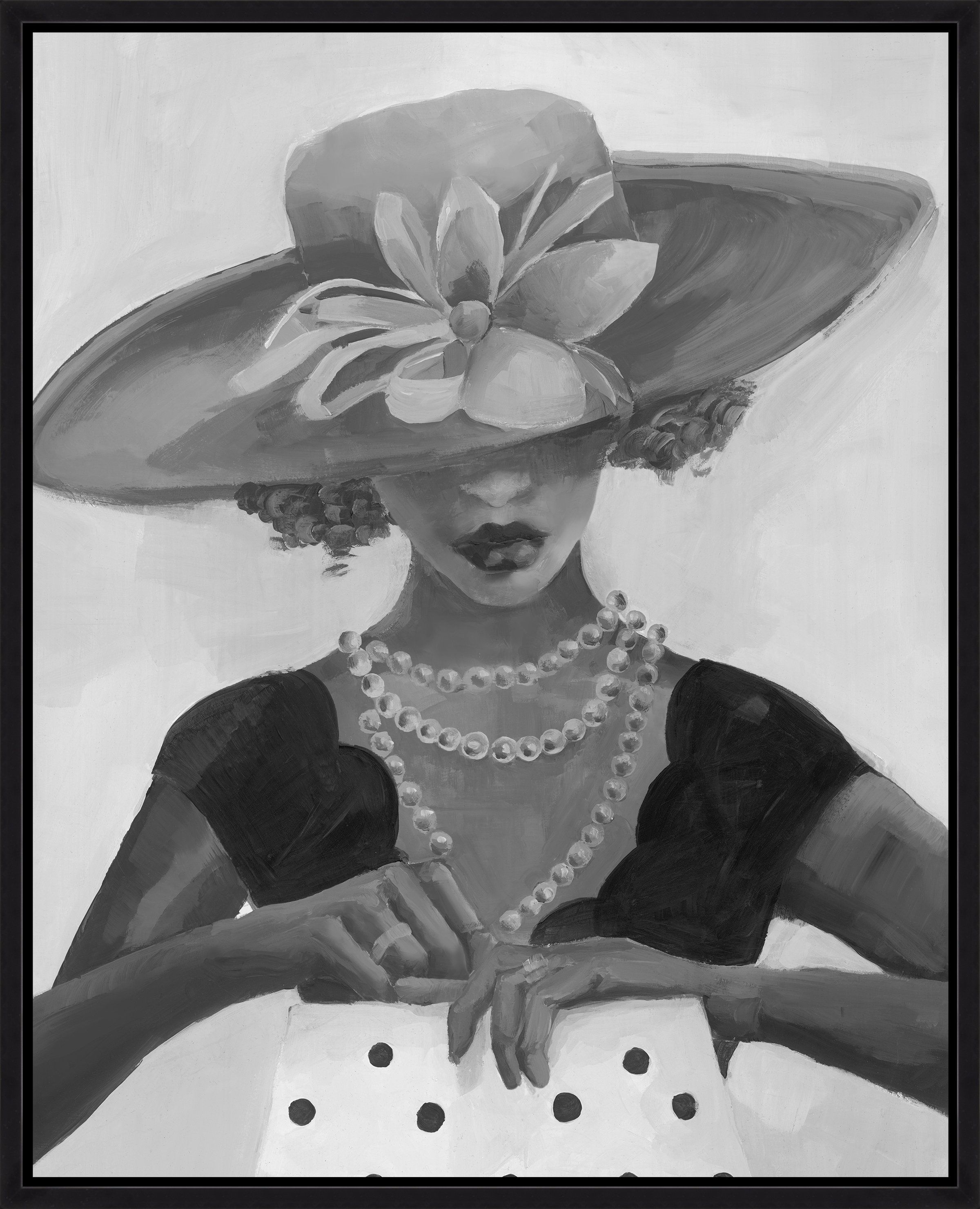 Chelsea Art Studio Fern Cassidy Hats II Framed On Canvas by Fern ...