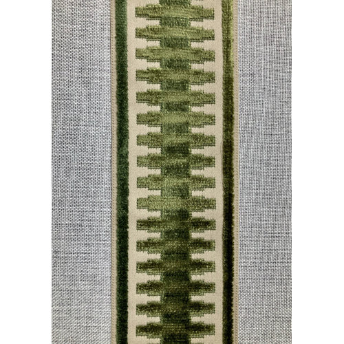 Rose Lace And Braid Woven Embroidery Velvet Fabric Tape 3.5" Width Trim ...