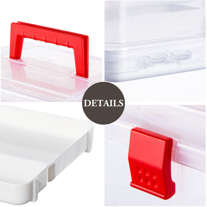 Rebrilliant 2 Tier Supply Plastic Craft Case Box | Wayfair