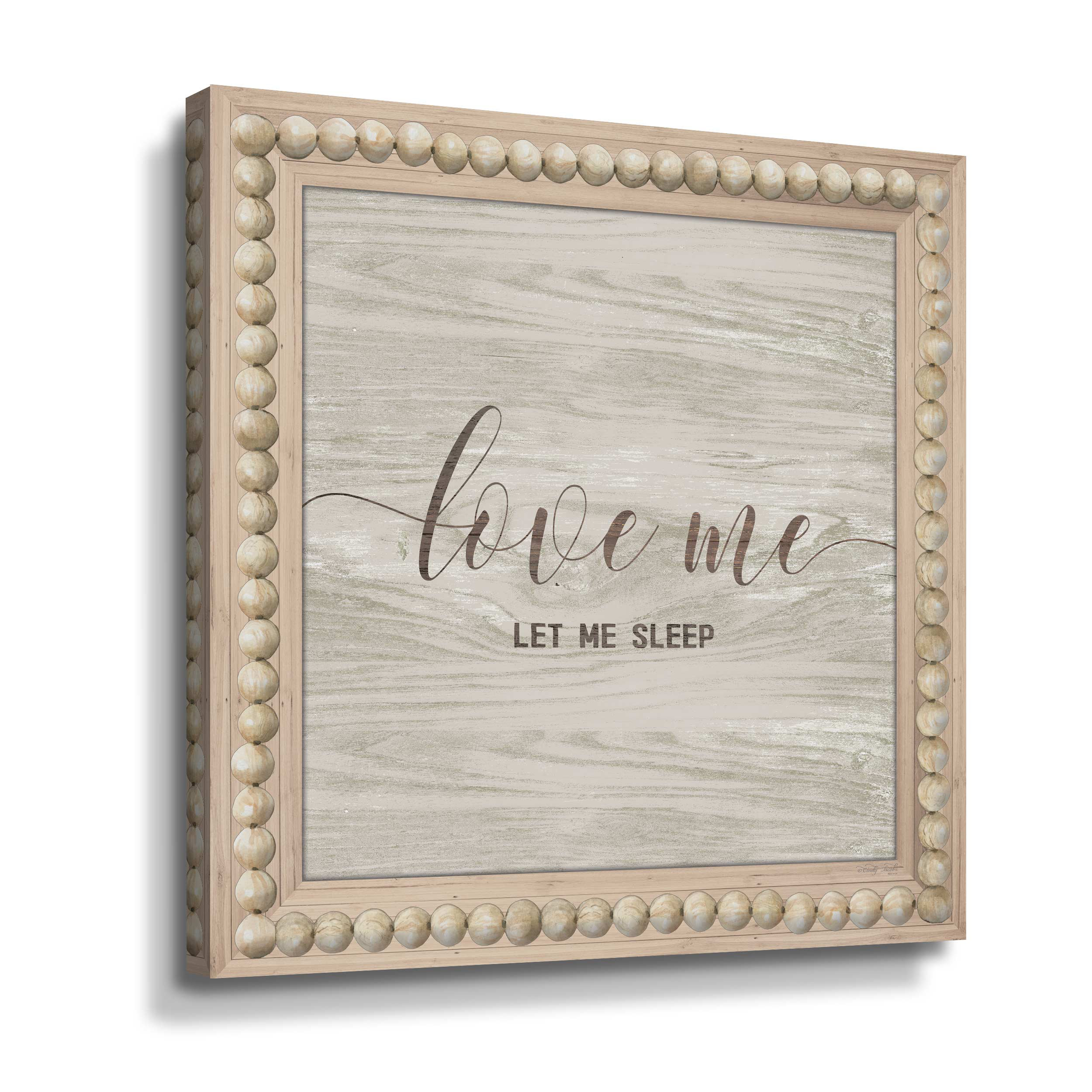 August Grove Love Me - Textual Art on Canvas - Wayfair Canada