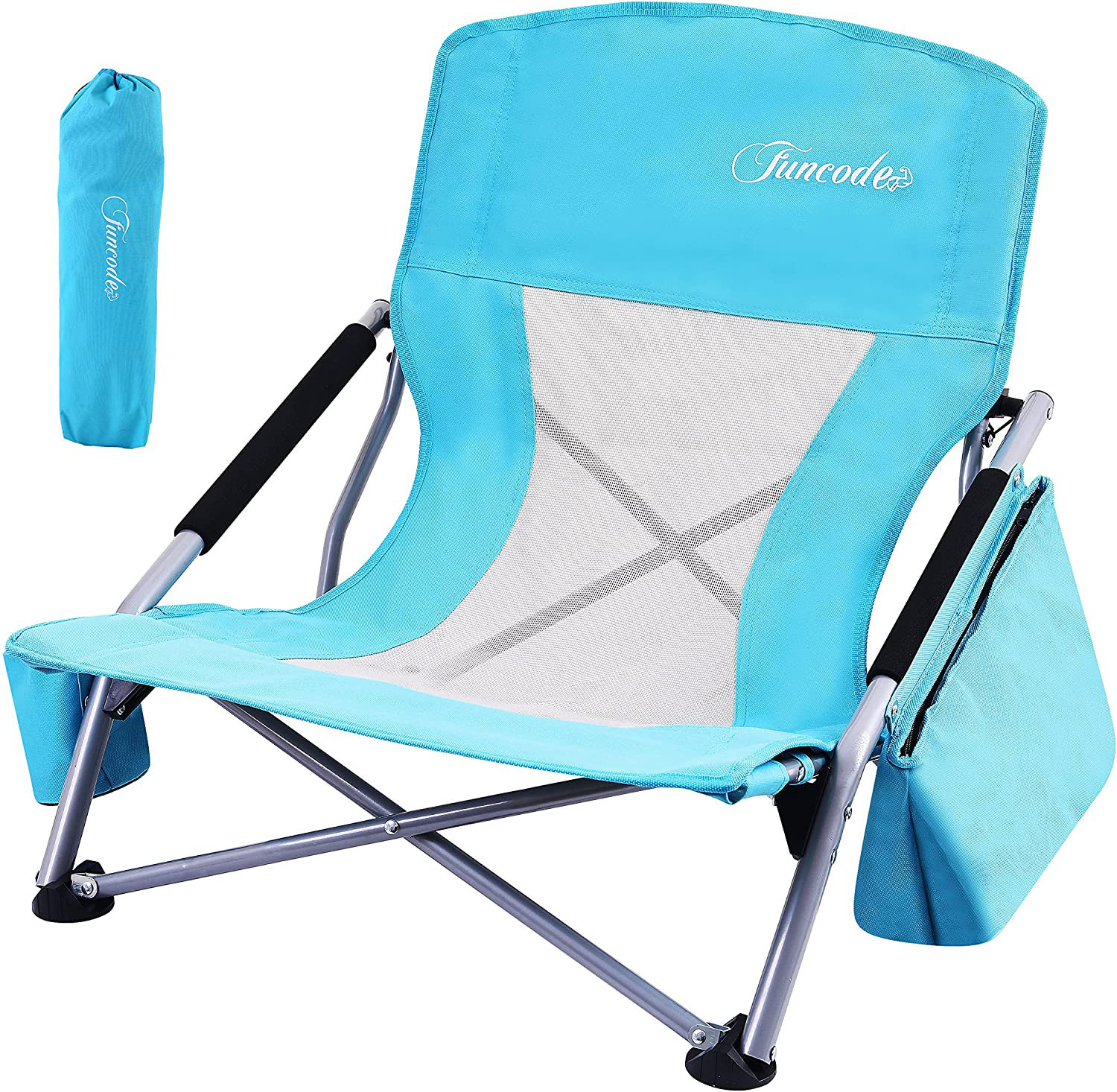 MUKE Chaise de plage pliante Low Beach - Wayfair Canada