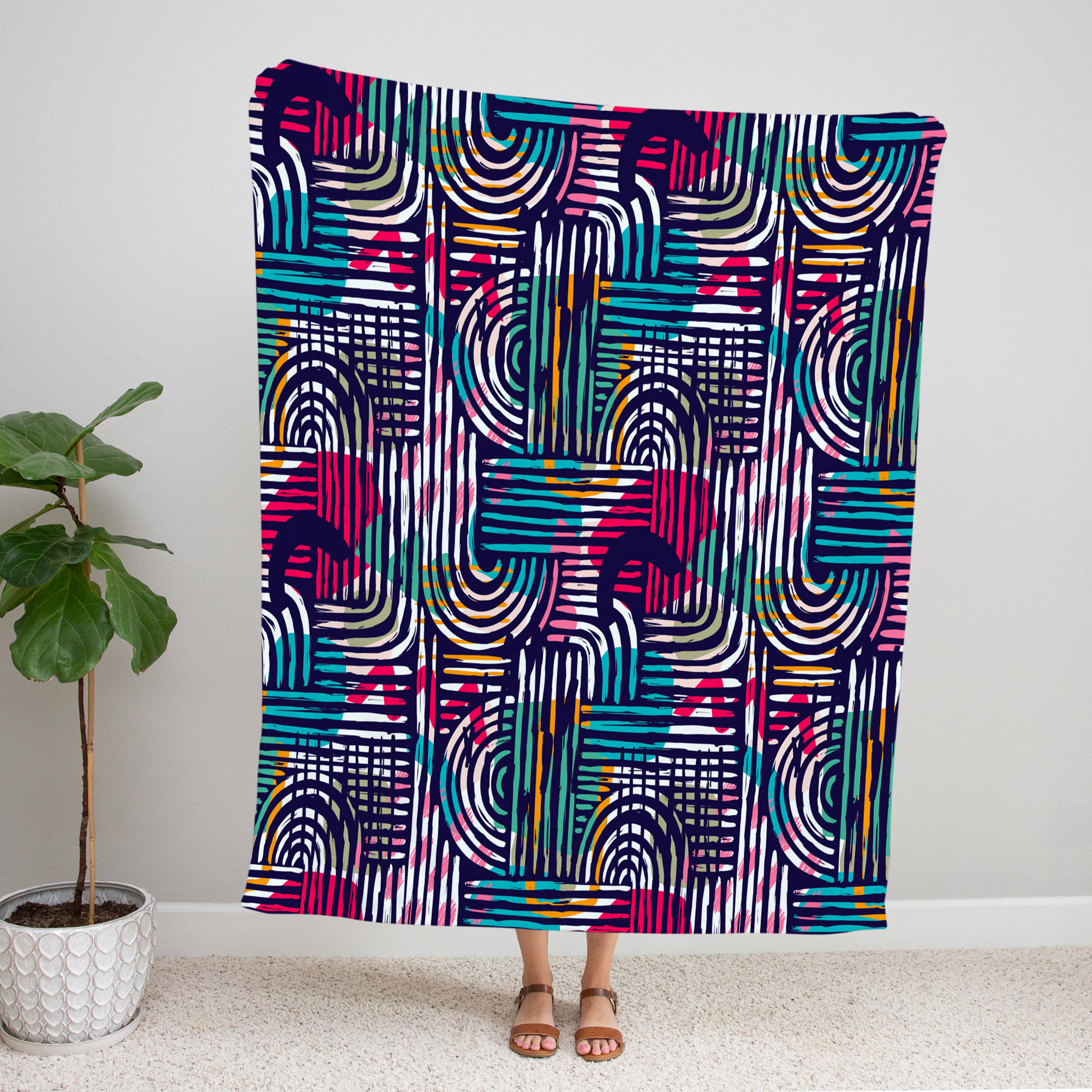 Folk N Funky Throw | Wayfair
