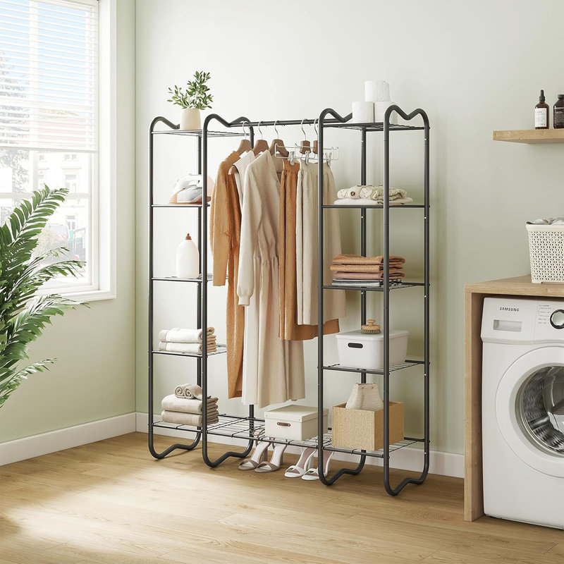 Rebrilliant Raeese Freestanding Clothing Racks | Wayfair