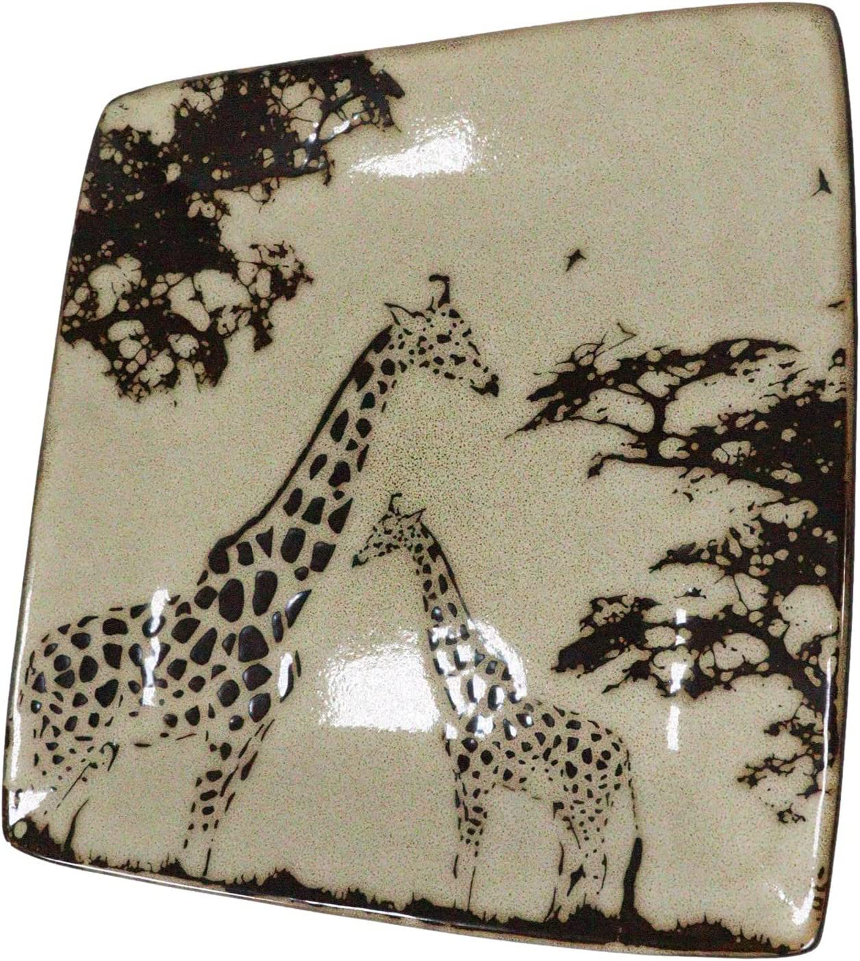 Bungalow Rose Mateyo Pack Of 2 Safari Grasslands Giraffe Mother And ...