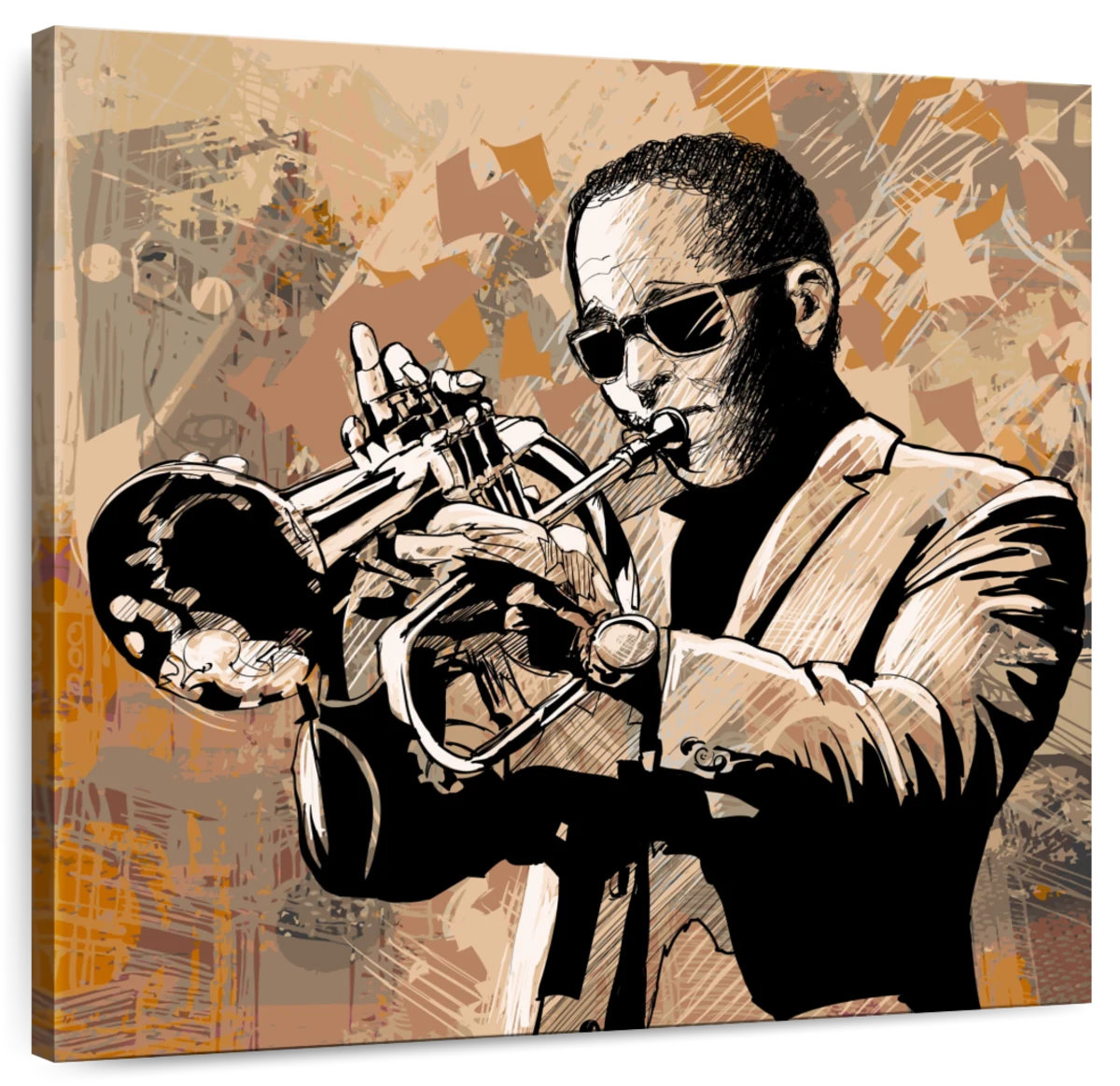 Elephant Stock Jazz Trumpet Player - Wayfair Canada