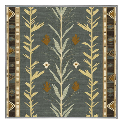 Dakota Fields Washable Desert Flora Southwestern Area Rug | Wayfair