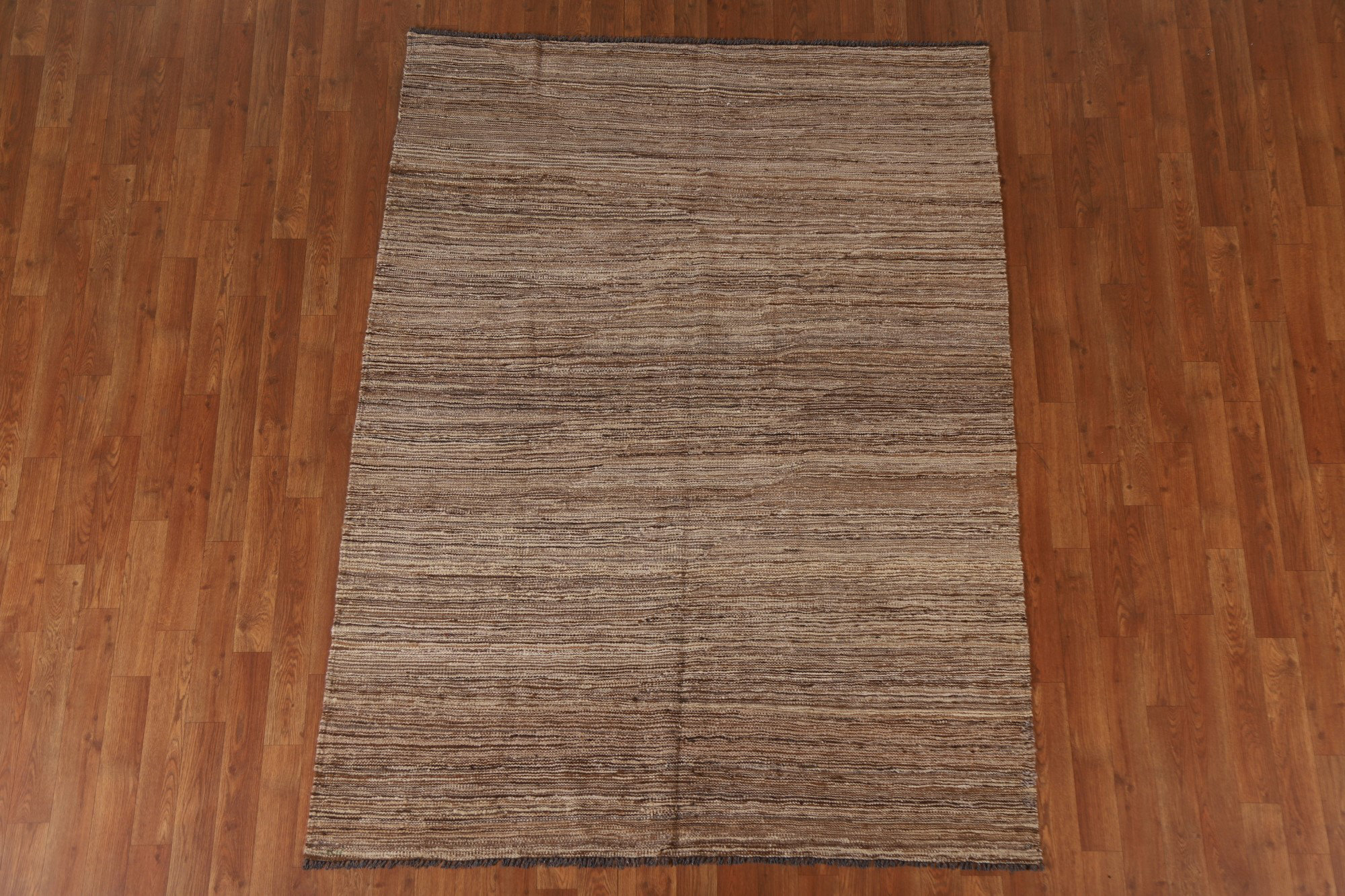 Dakota Fields Natural Dye Kilim Earth Tone Area Rug 5x7 | Wayfair