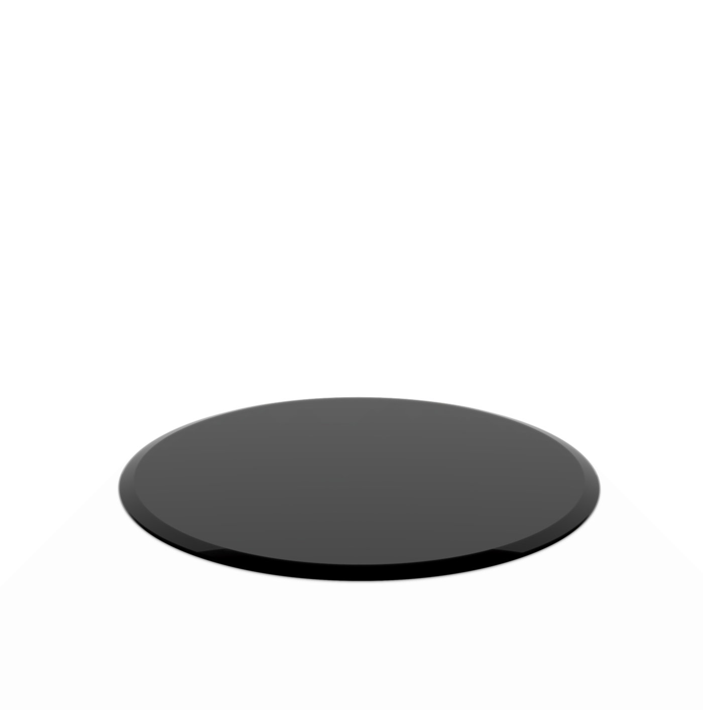 Wrought Studio™ 32" Inch Round Tempered Glass Table Top Glass 1/2" Inch ...