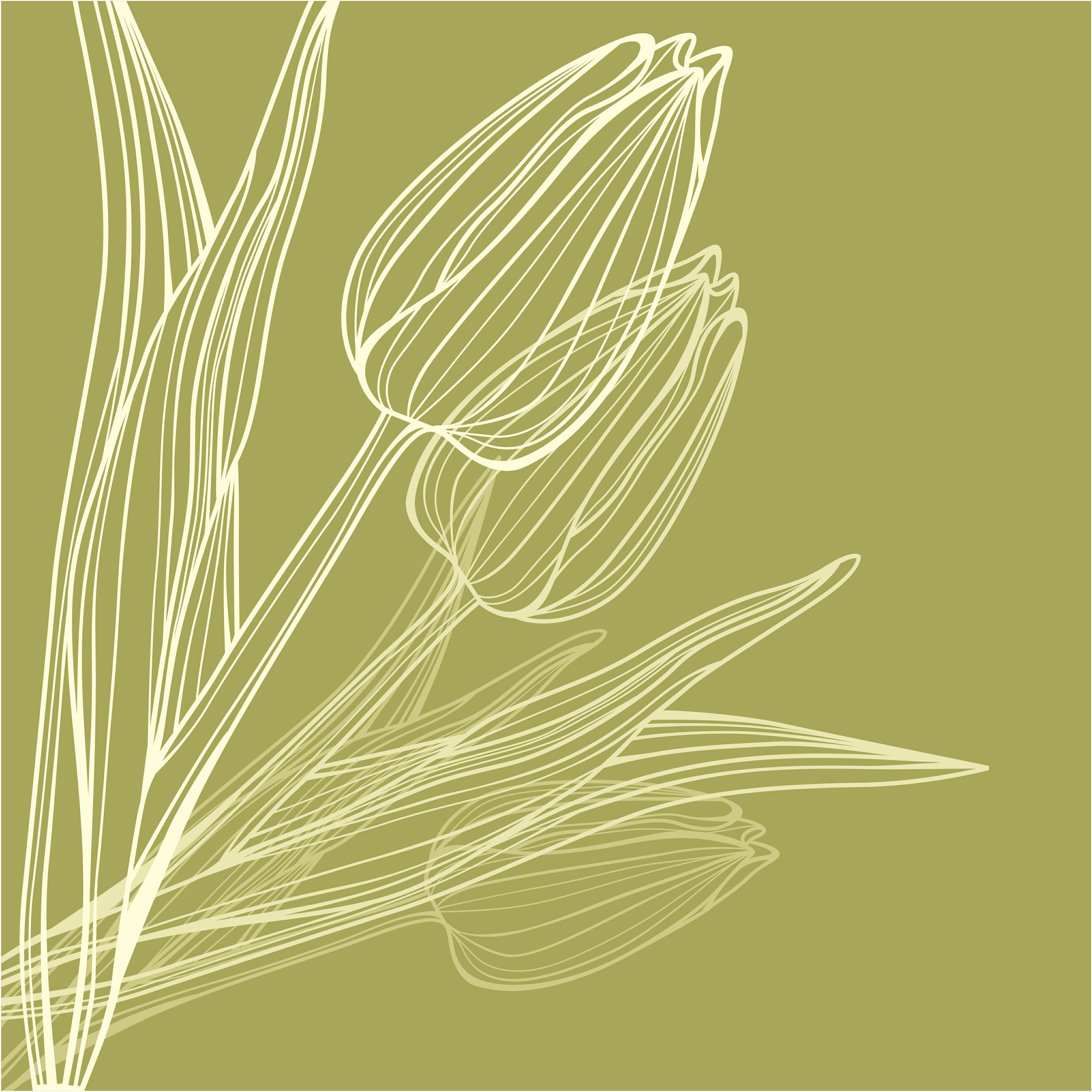 Winston Porter Lysander Floral Postcard - Wrapped Canvas Graphic Art ...