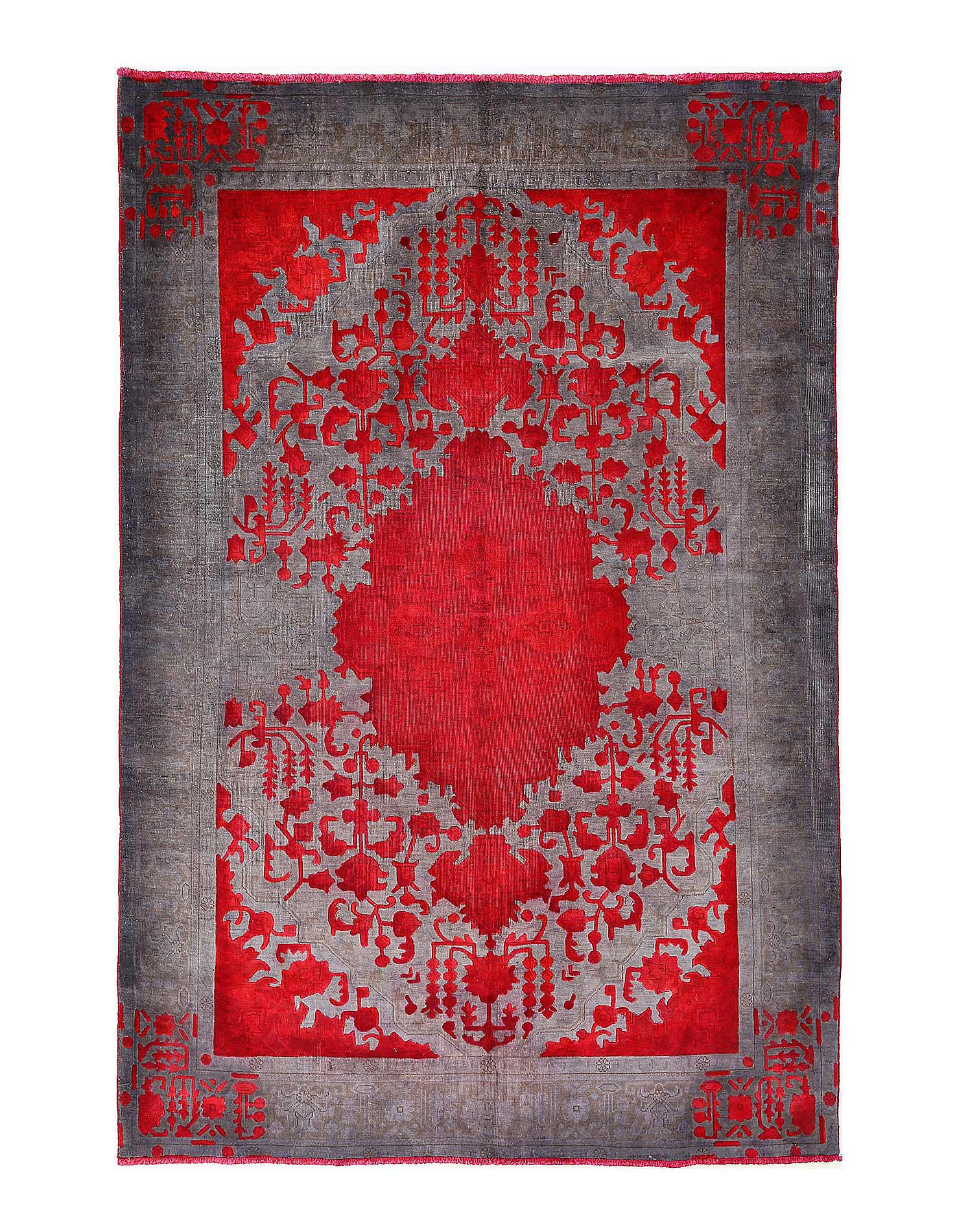 Hokku Designs Handmade Over dyed Persian Tabriz rug 6'5"X 9'7 ...
