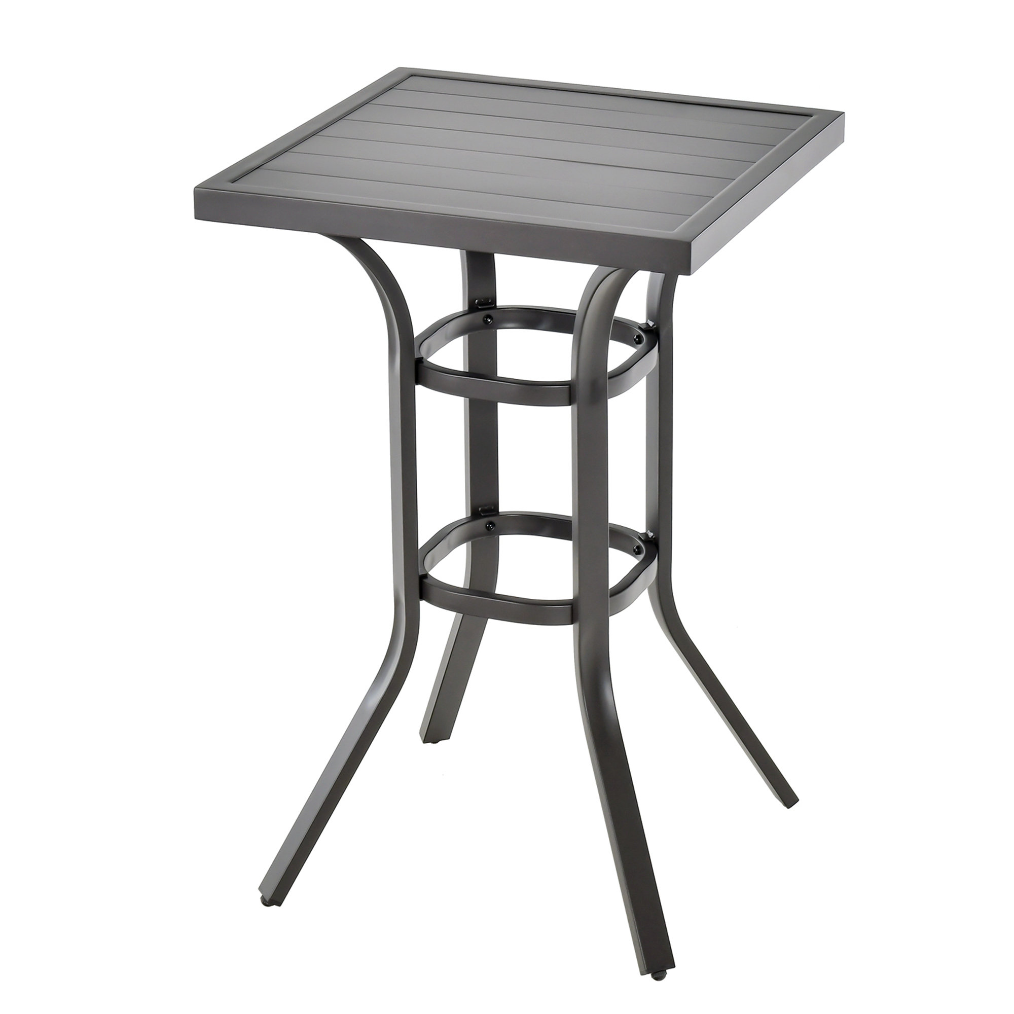Lark Manor Arieonna Square 24'' L x 24'' W Outdoor Bar Table | Wayfair