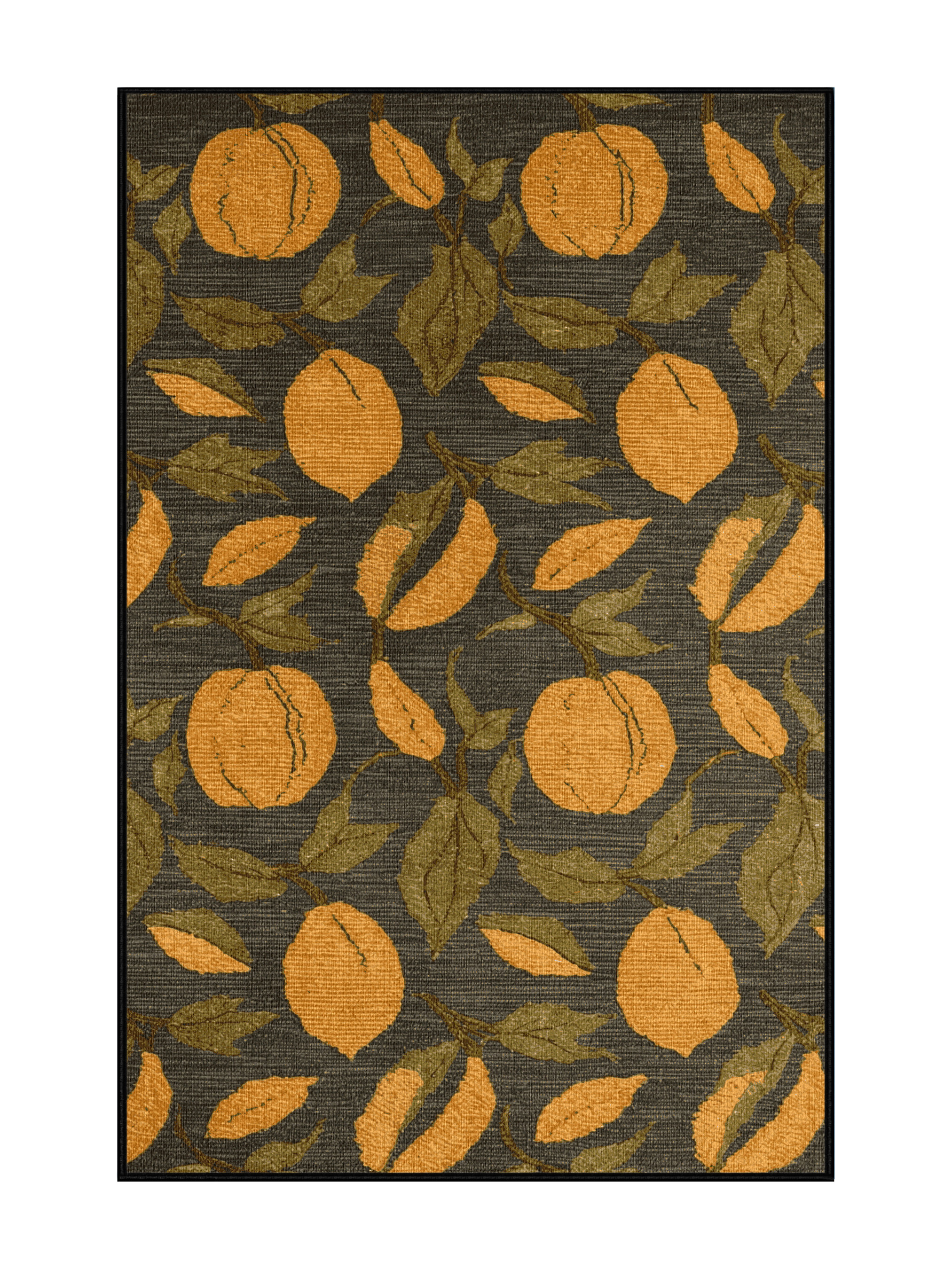 One Allium Way® Washable Marula Fruits Area Rug | Wayfair