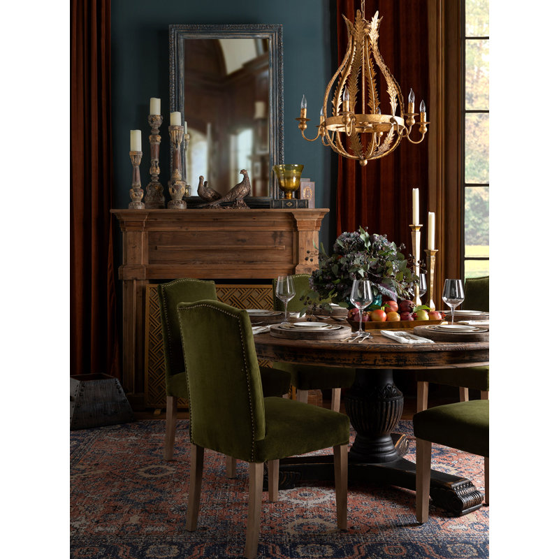 Park Hill Collection 64" Round Dining Club Table | Wayfair