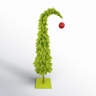 The Holiday Aisle® Fantastical "Grinch" Style Artificial Pre-Lit Tree ...