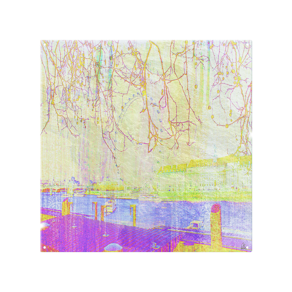 Ivy Bronx London Eye Tree Drops Splash Back | Wayfair.co.uk